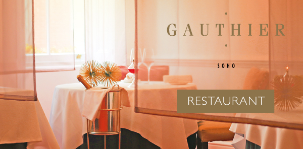 French Restaurant & Private Dining Rooms, London - Gauthier Soho